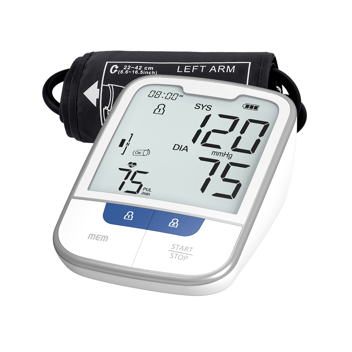 Digital Arm Blood Pressure Monitor-UW-DBP-6185 – Ullwin